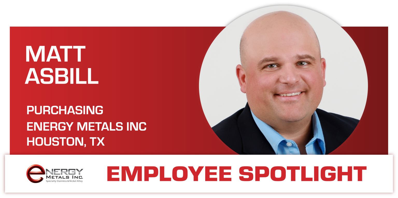 Employee Spotlight: Matt Asbill - Texas Pipe Family of Companies